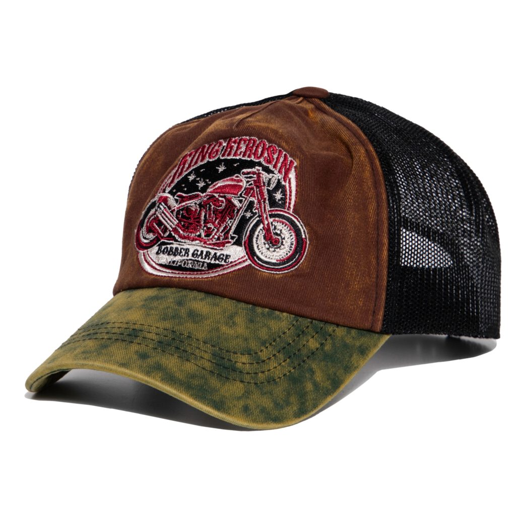 King Kerosin Herren Vintage Trucker Cap “Bobber Garage” – MoFa Lounge